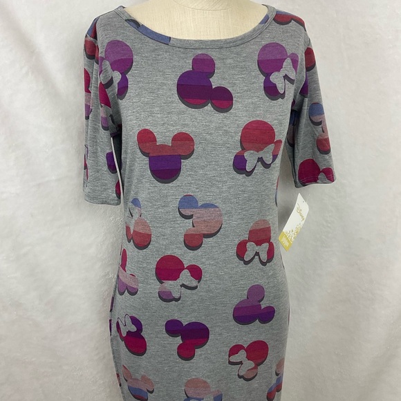 LuLaRoe | Dresses | Mickey And Minnie Mouse Dress Disney Lularoe Julia ...